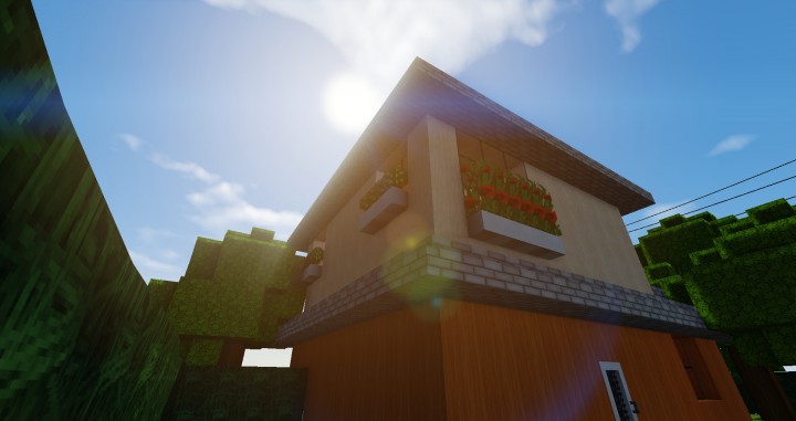 Small Modern Family Home (Furbished) Minecraft Map