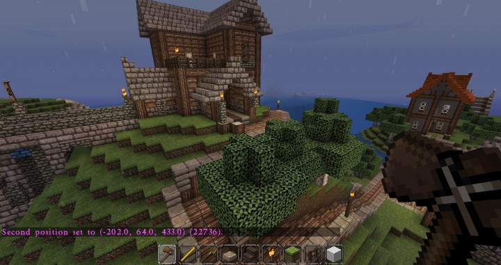 Grao's elevated house Minecraft Map