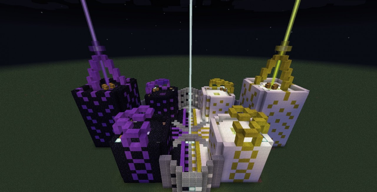 Prospit & Derse Battleground (Homestuck) Minecraft Map