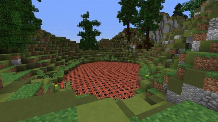 New tnt spleef map Minecraft Map