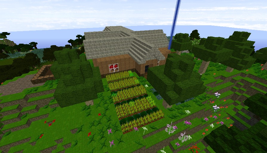 Four- Biome Base Minecraft Map