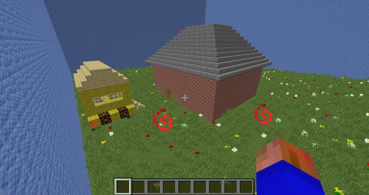 An Old School House Minecraft Project