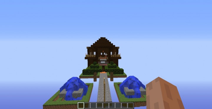 SkyHouse -House On Air :D Minecraft Map