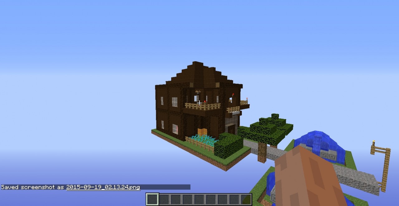 SkyHouse -House On Air :D Minecraft Map