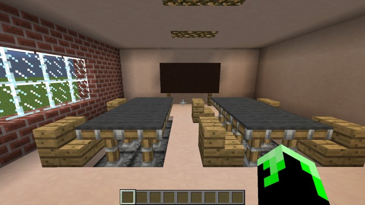 Minecraft James k. Polk Middle School Minecraft Map