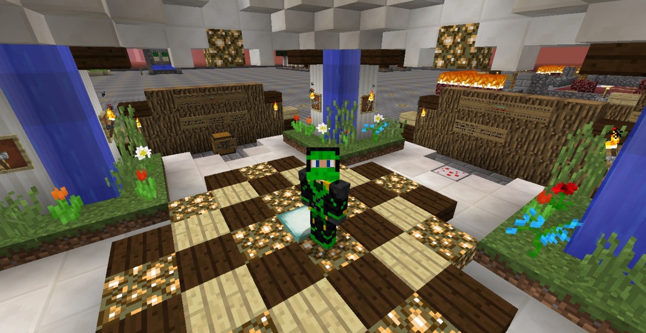 Skyblock central island spawn area Minecraft Map