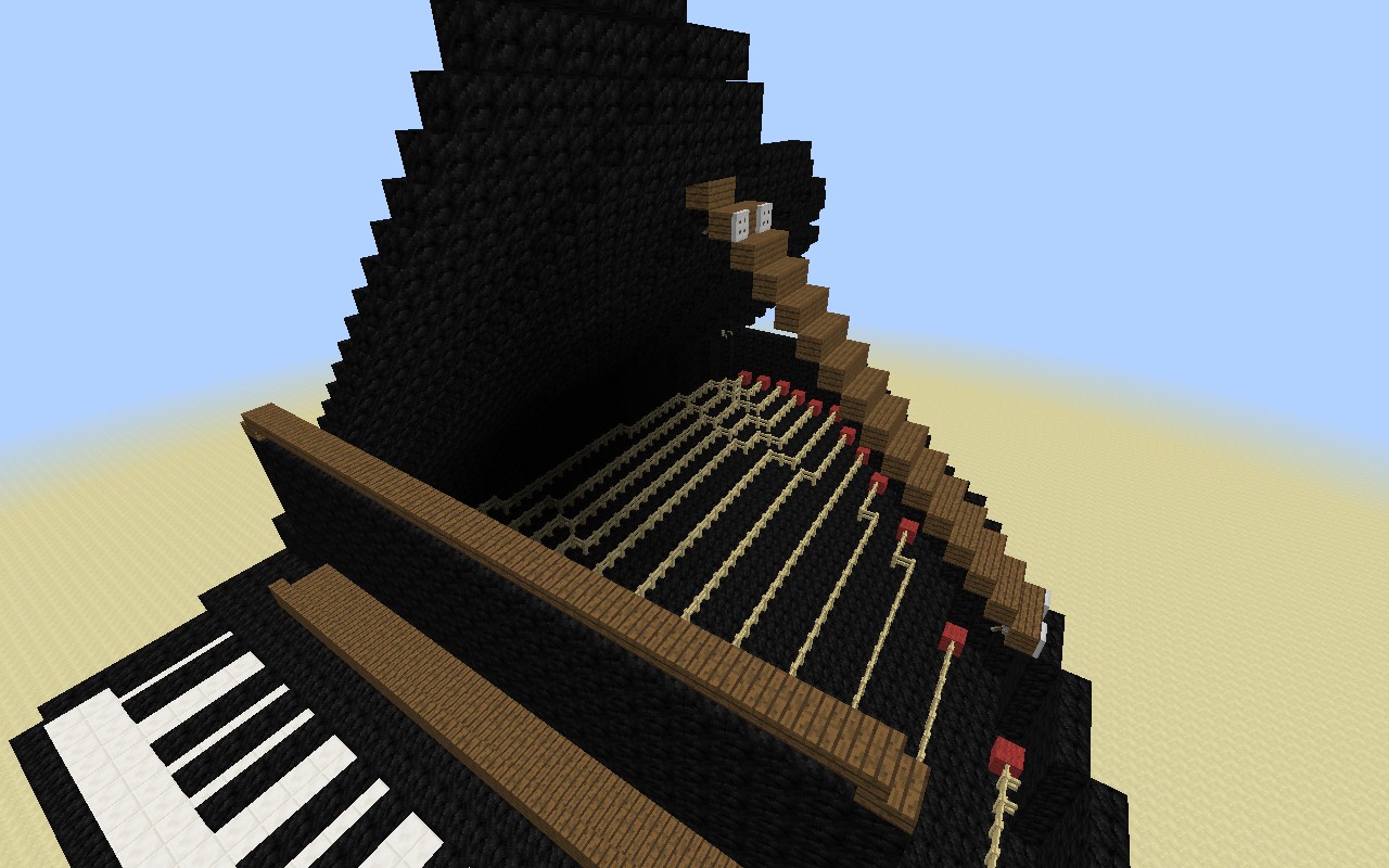 Grand piano by iCisco Minecraft Map