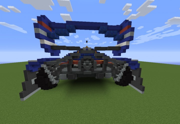 Red Bull X1 Fan Car (Request by JoshyEx) Minecraft Map