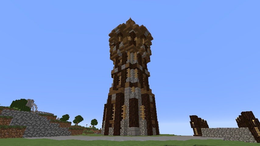 Medieval Watch Tower (Download) Minecraft Map