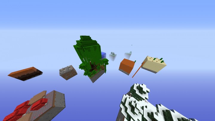 Floating Blocks Minecraft Project