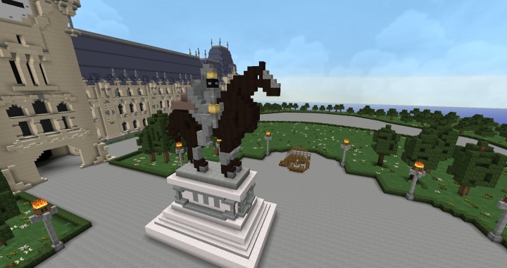 The Palace of Culture in Iasi, Romania Minecraft Map