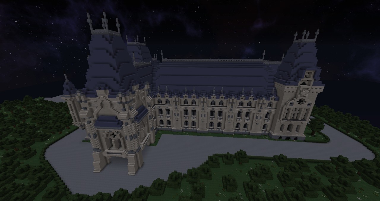 The Palace of Culture in Iasi, Romania Minecraft Map