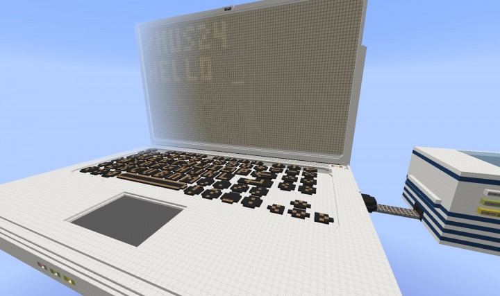 Notebook LG Minecraft Map