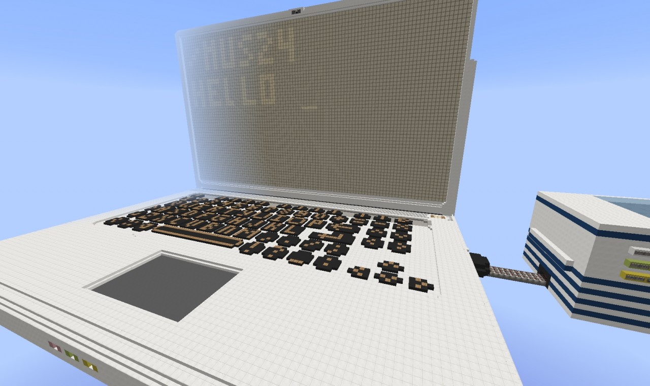 Notebook LG Minecraft Map