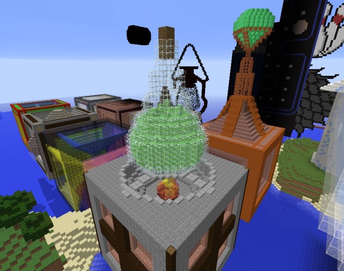 Cubes!!! Minecraft Map