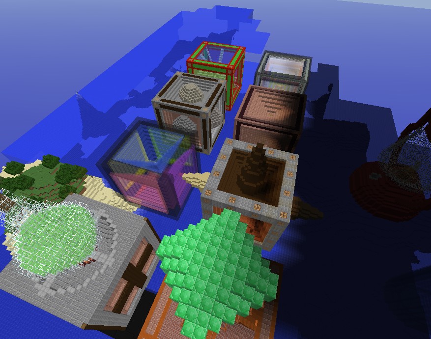 Cubes!!! Minecraft Map