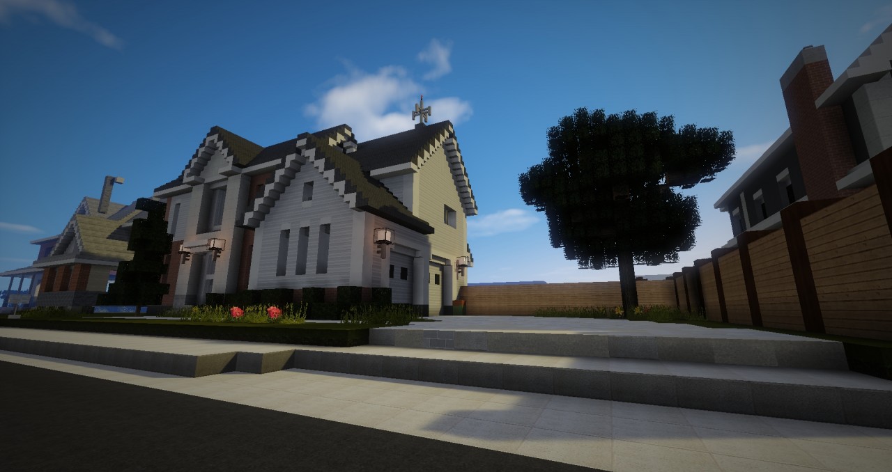 New England House Minecraft Map