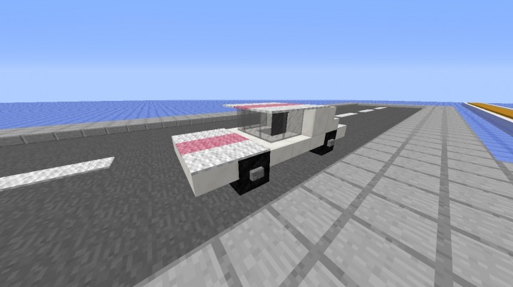Simple Car design Minecraft Map