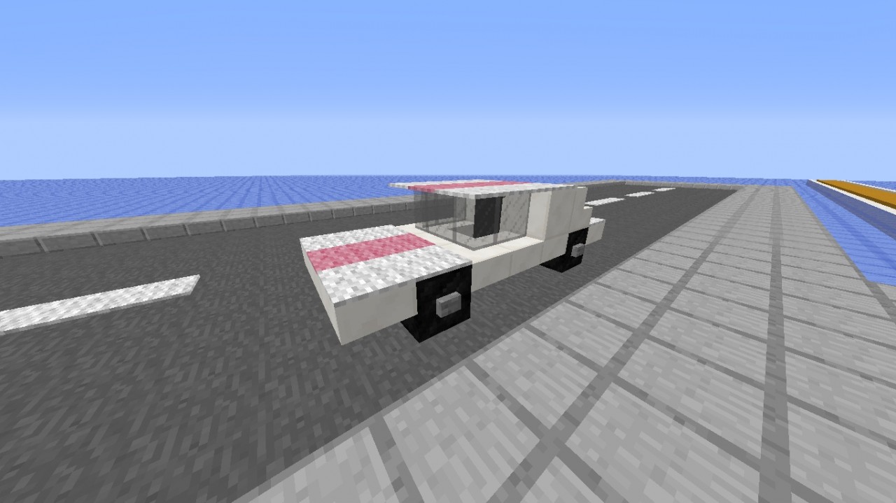 Simple Car design Minecraft Map