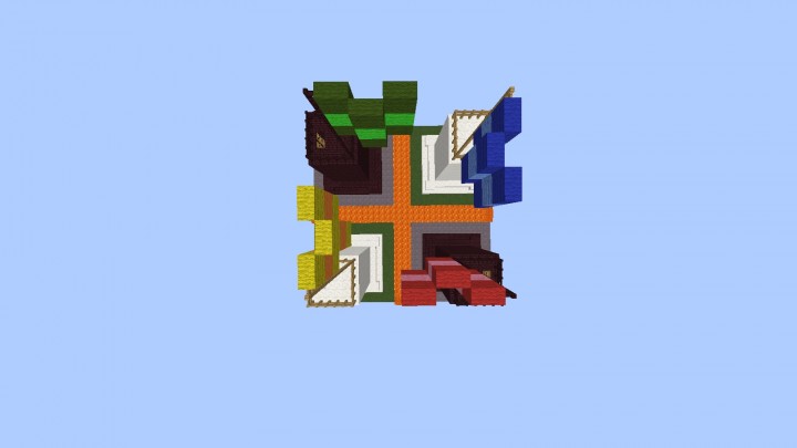 Micro Battles Map - Underneath Minecraft Map