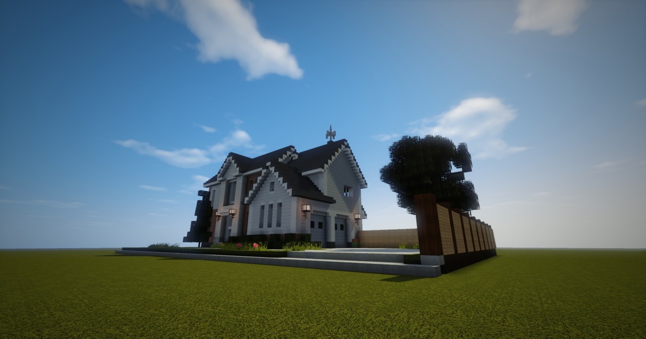 New England House Minecraft Map