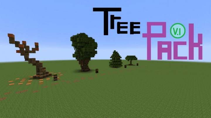 Tree Pack V1 Minecraft Map