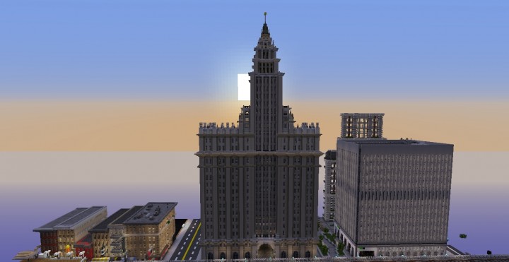 Old Municipal City Building Minecraft Map
