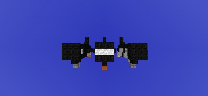 Small penguin statues Minecraft Map