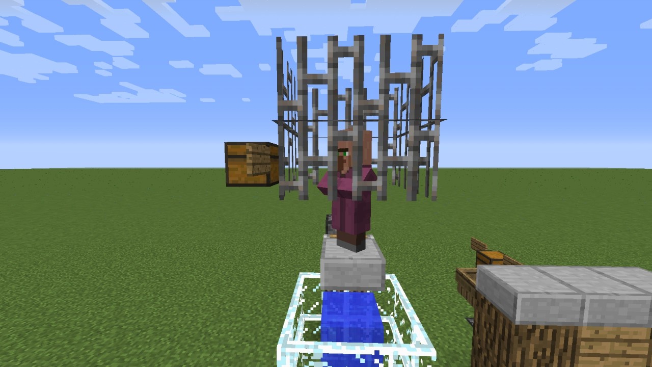 REDSTONE DROP THE VILLAGER GAME Minecraft Map