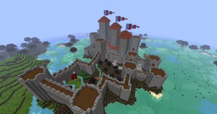 Small Medieval Castle Minecraft Map
