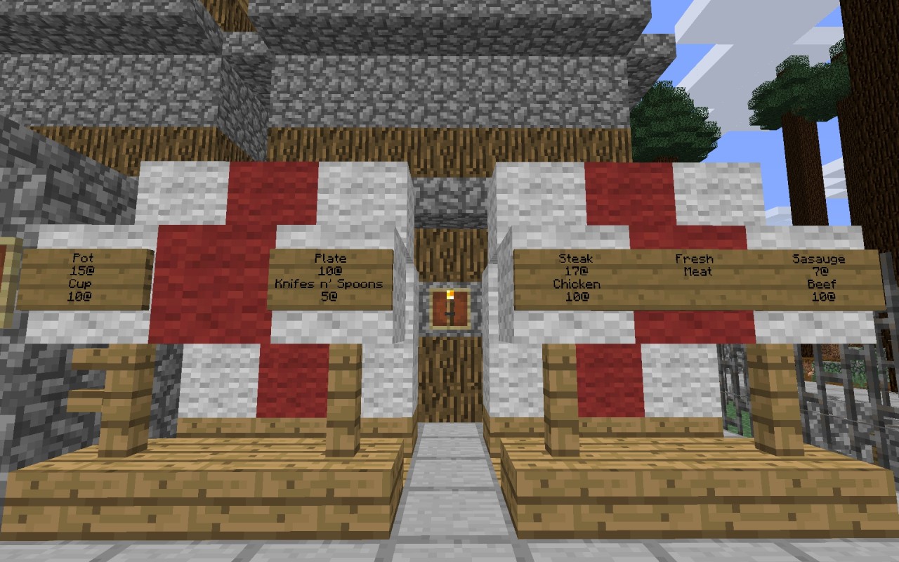 Medieval Town Minecraft Map