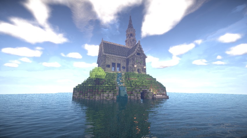 Private Island House Minecraft Map