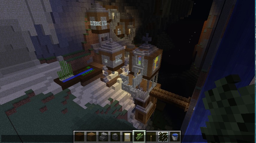 Cliffside town Finished!! Minecraft Map