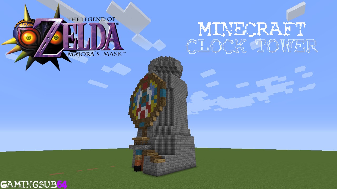 Majoras Mask "Clock Tower" Minecraft Map
