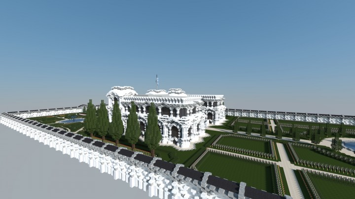 Baroque and Neoclassical Palace Minecraft Map