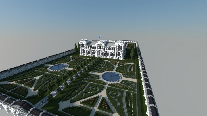 Baroque and Neoclassical Palace Minecraft Map