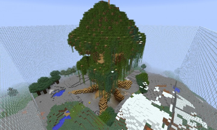 Hide and Seek fully automatic Minecraft Map