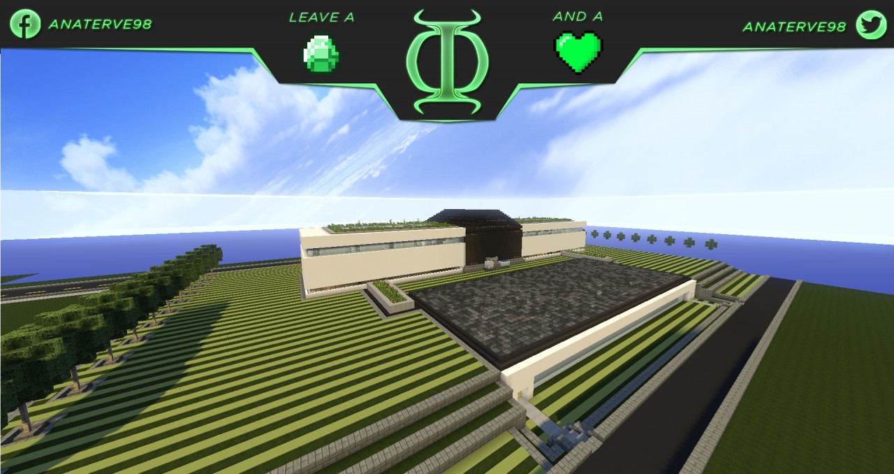 [MODERNE]Tribunal/Courthouse for justice Minecraft Map