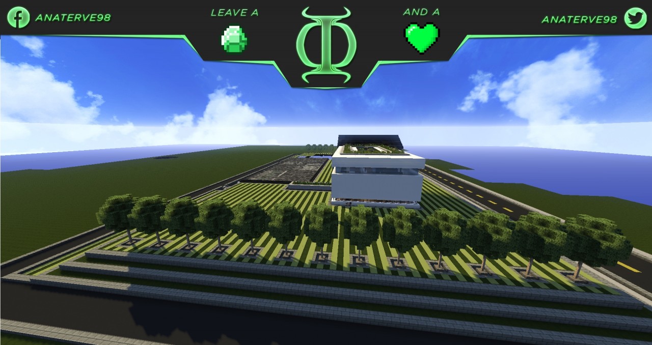 [MODERNE]Tribunal/Courthouse for justice Minecraft Map