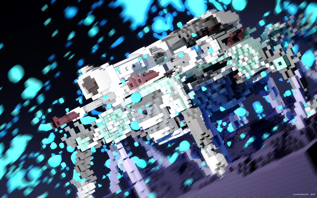 alien mech Minecraft Map