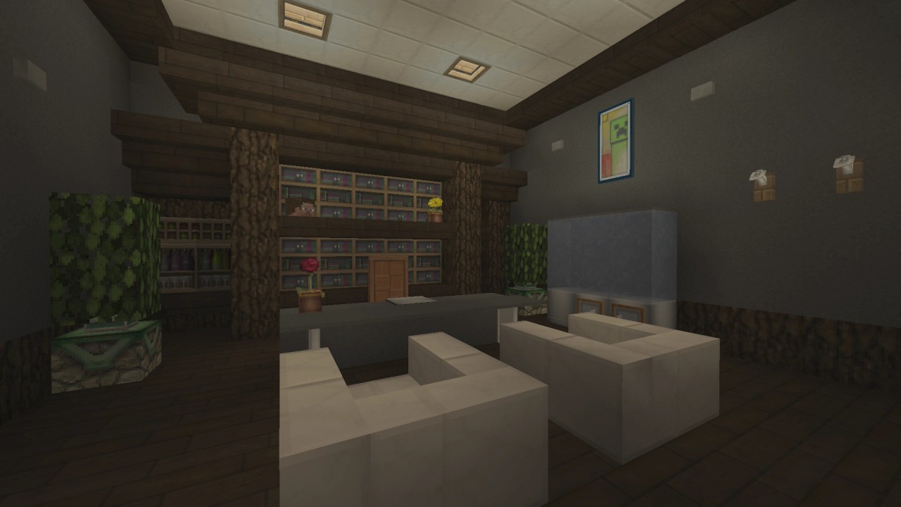 Modern / Traditional Office Designs Minecraft Map