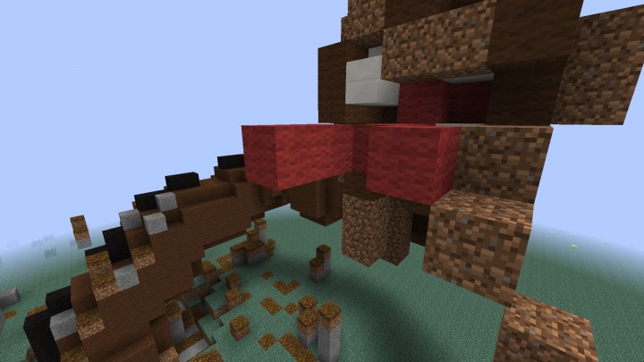 Giant Worm Minecraft Map