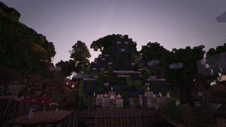 Wongsong - East Asian Village & Fortress Minecraft Map