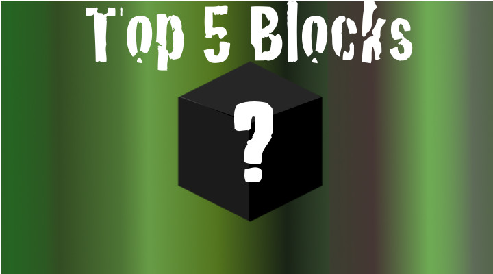 Top 5 Blocks in Minecraft!