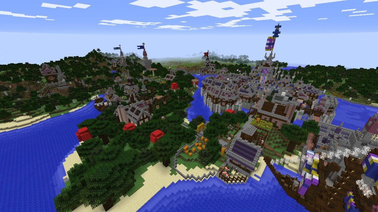 Victoriana (Region and Townships Finished) Minecraft Map