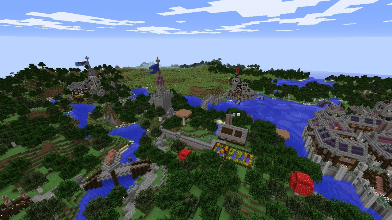 Victoriana (Region and Townships Finished) Minecraft Map