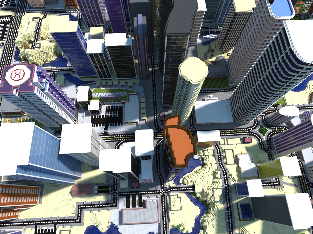 Matt's MineCity - Massive Modern City - DOWNLOAD! Minecraft Map