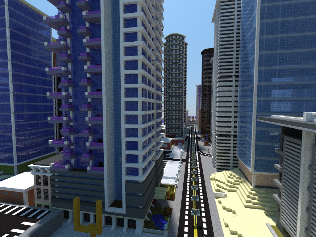 Matt's MineCity - Massive Modern City - DOWNLOAD! Minecraft Map