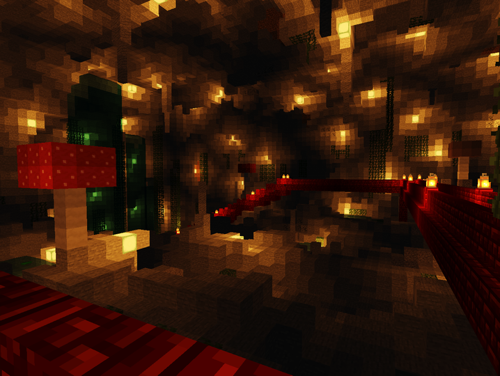 The Giant Cave 1.18.1 Minecraft Map