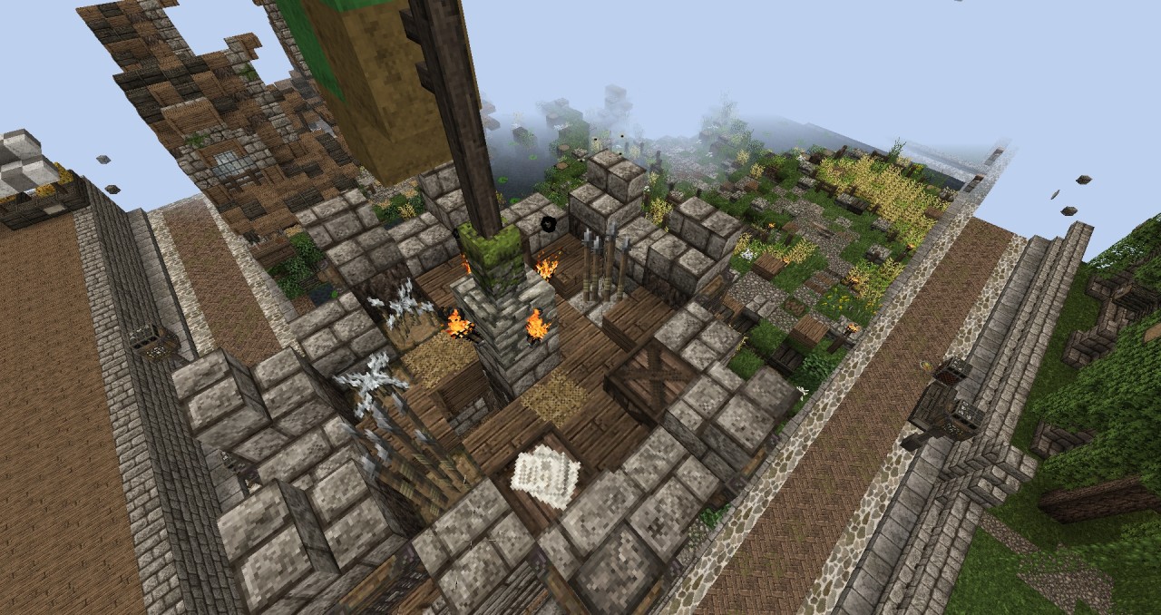 Medieval village (Plot) Minecraft Map